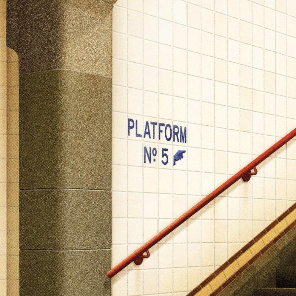 Art Print | Platform No. 5, Flinders Street Station Melbourne - Davies ...