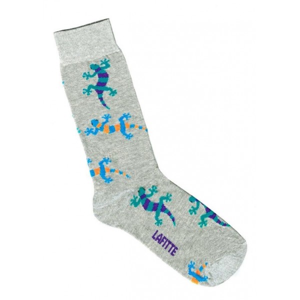 Socks | Gecko | Grey Marle - Davies & Son